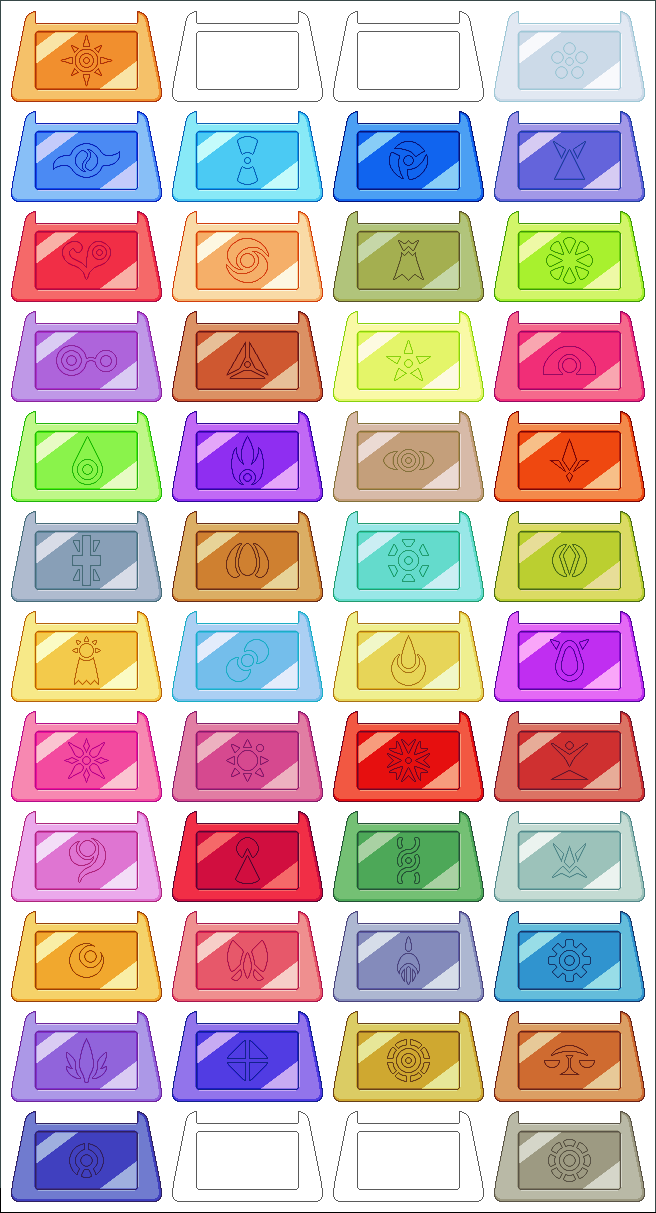 Digimon Crest Collection by Wooded-Wolf on DeviantArt