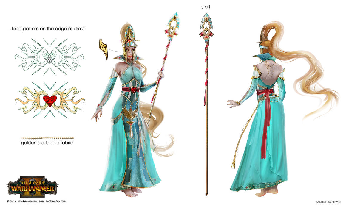 Total War: Warhammer 2 - Alarielle the Everqueen by telthona on DeviantArt