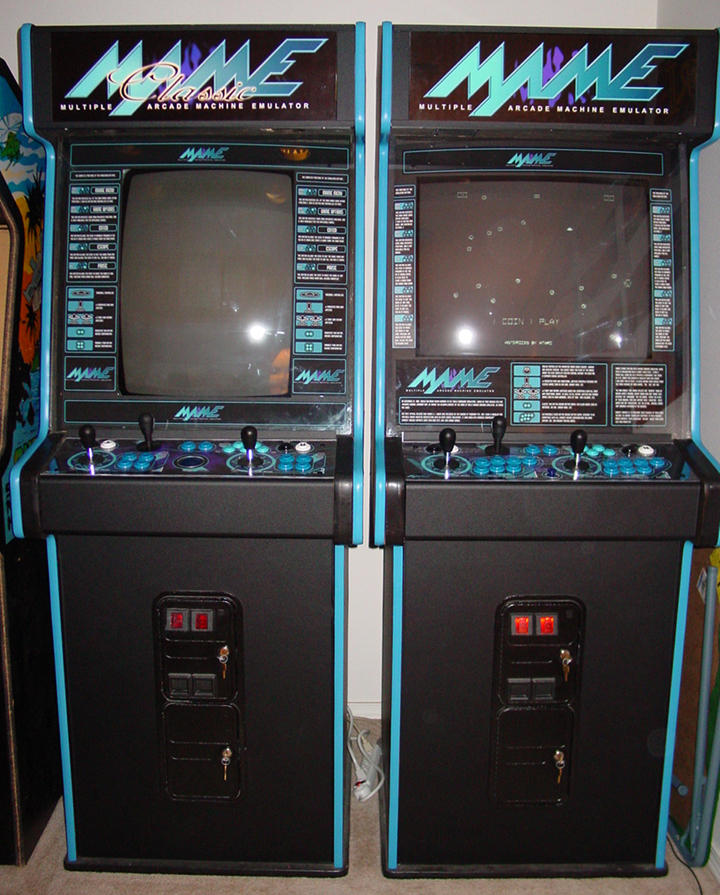 MAME arcade cabinets by dmatanski on DeviantArt