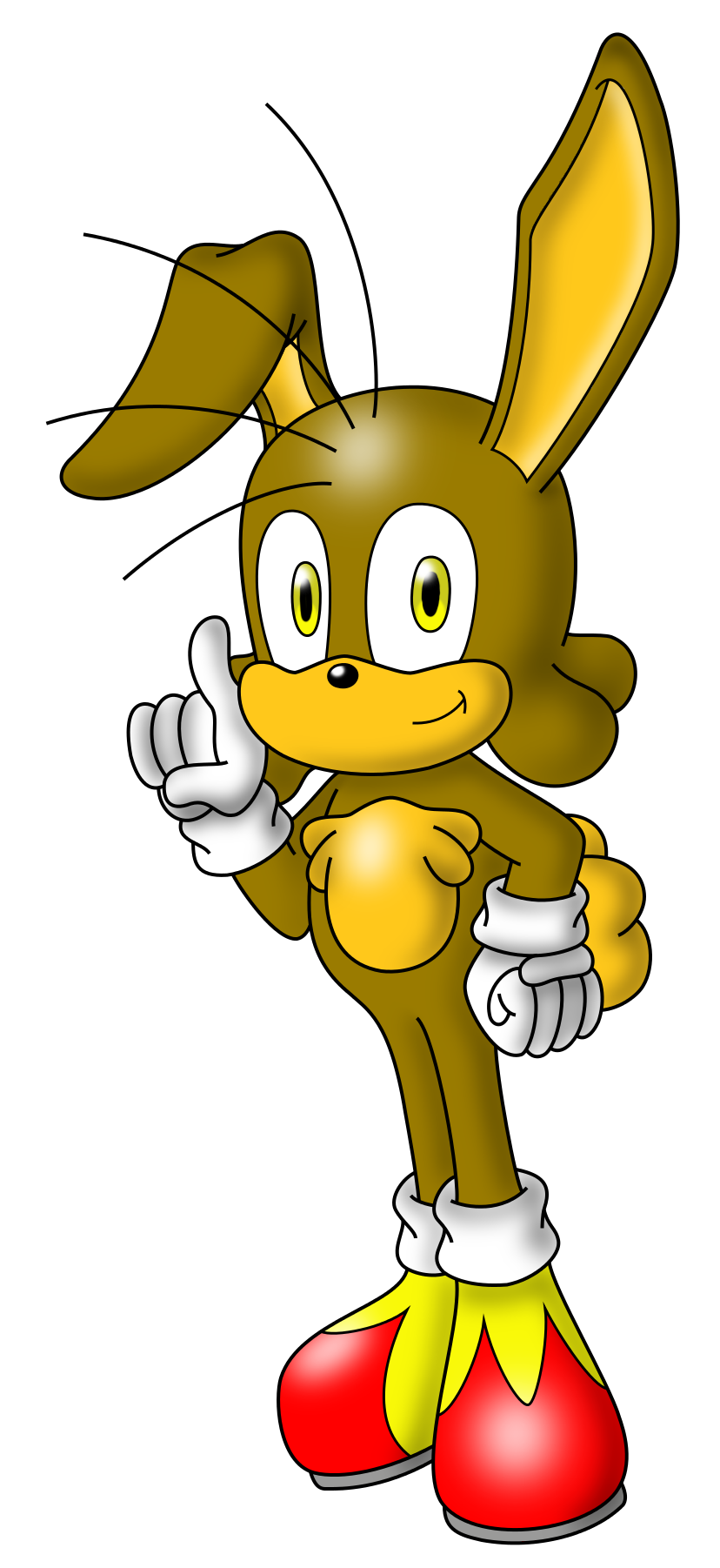 Sonic OC: Rapparo the Rabbit (2019) by Wanda92 on DeviantArt