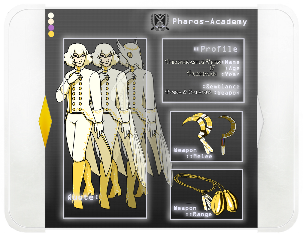 Pharos Academy - Theophrastus Veisz by Broeckchen on DeviantArt