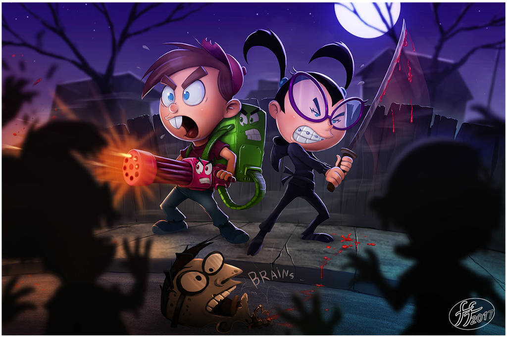 Timmy and Tootie Halloween by 14-bis on DeviantArt