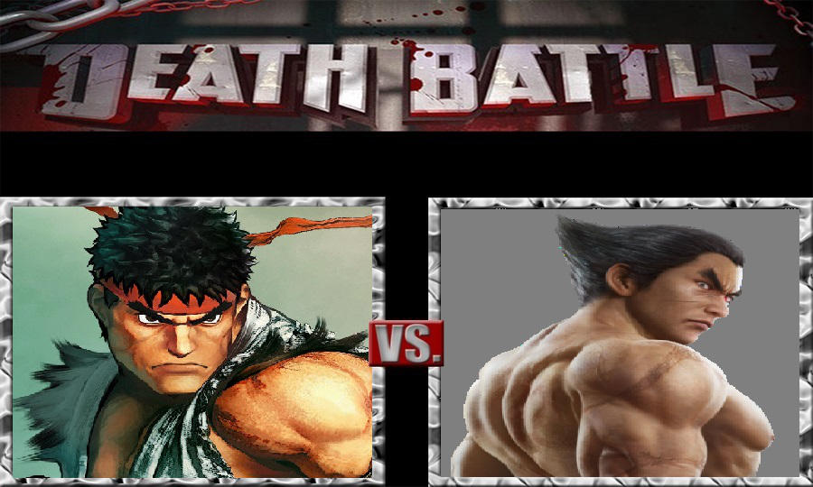 Ryu vs. Kazuya Mishima by OmnicidalClown1992 on DeviantArt