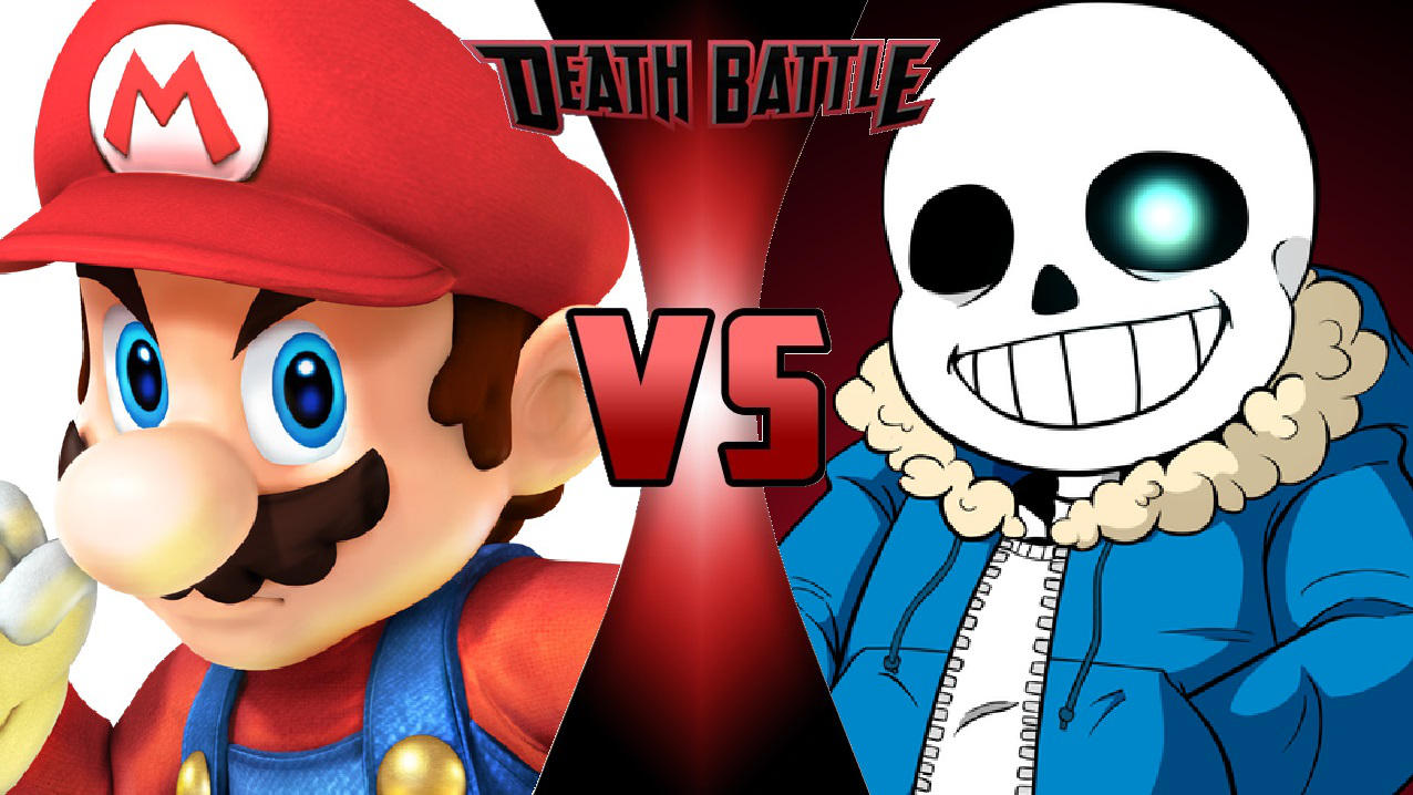 Mario vs. Sans by OmnicidalClown1992 on DeviantArt