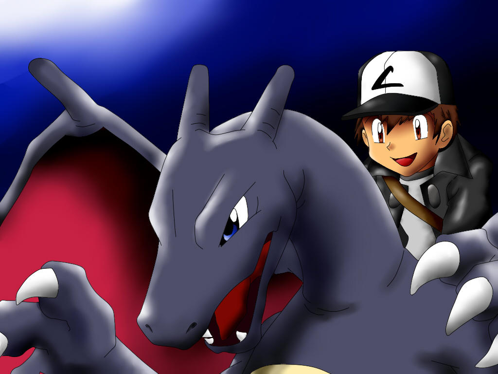 My OC and Charizard by CharizardChampion on DeviantArt