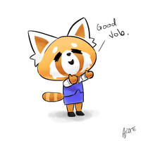 Aggretsuko - Retsuko by SailorBomber on DeviantArt