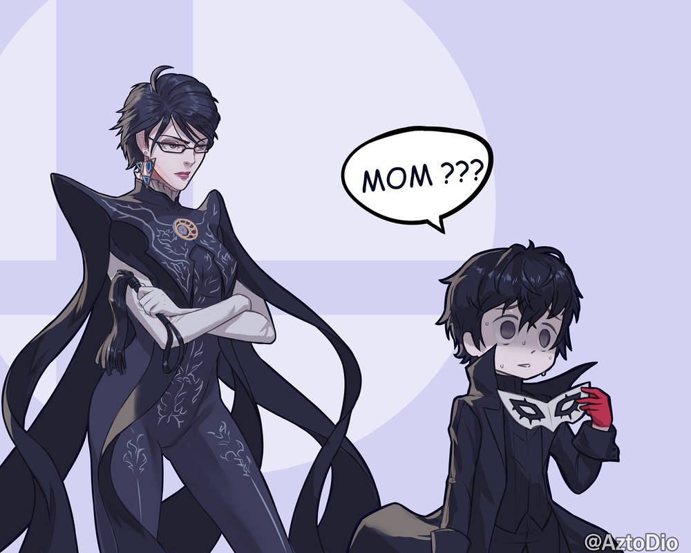 Joker and his mom, Bayonetta by AztoDeus on DeviantArt Joker and his mom, Bayonetta by AztoDeus on DeviantArt