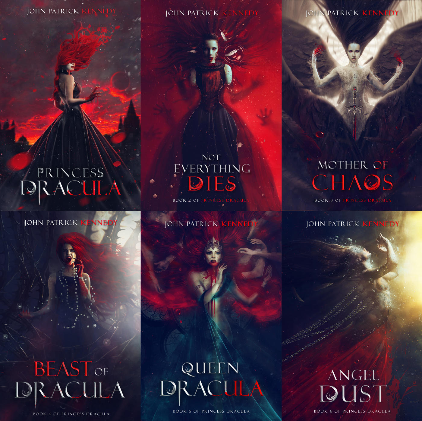 Saga Princess Dracula (Book covers) by Carlos-Quevedo on DeviantArt