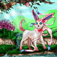 Eeveelutions! by PokuriMio on DeviantArt