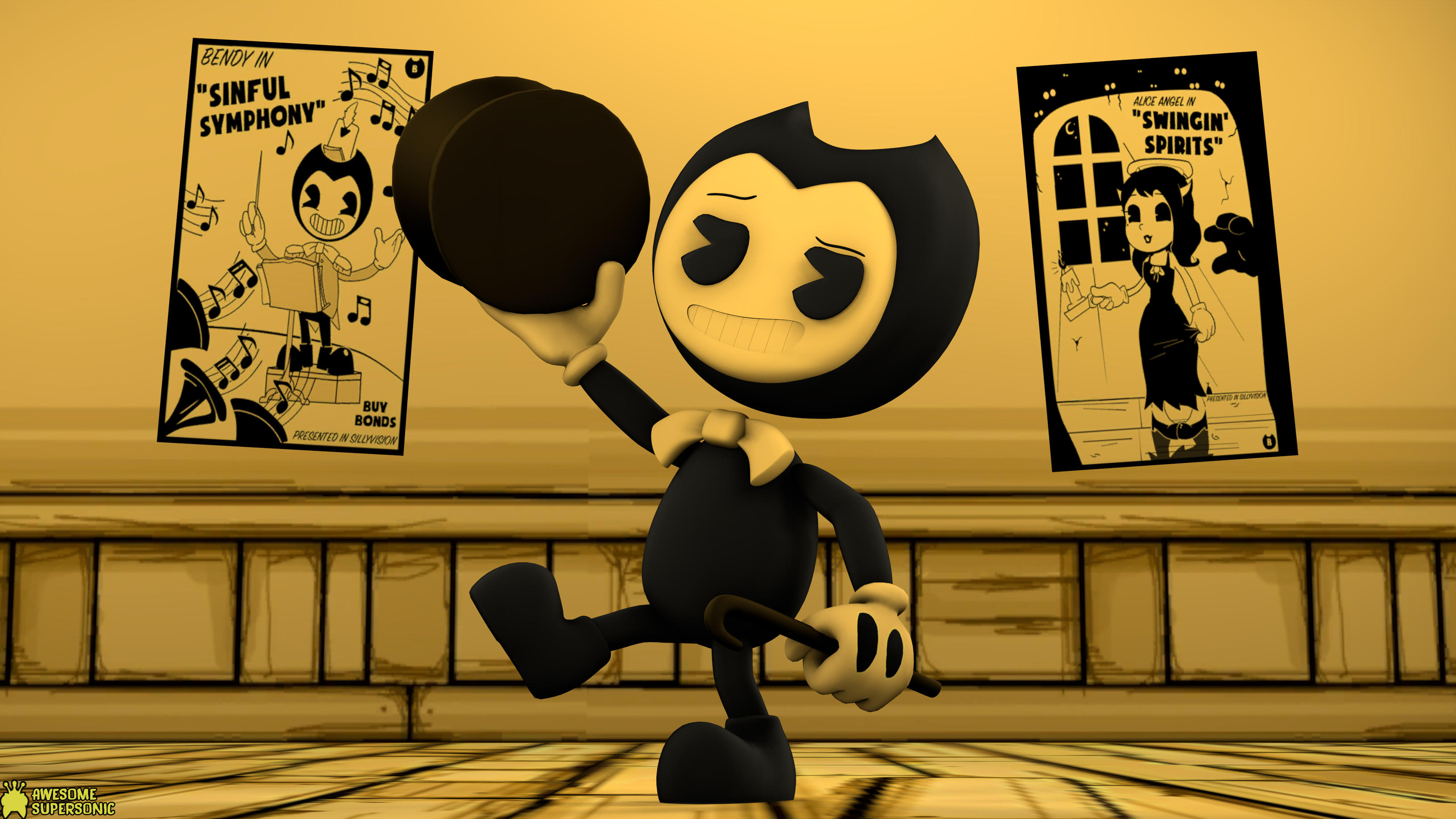 [SFM Remake 4K] Hello my Boris, Hello my Bendy by AwesomeSuperSonic on ...