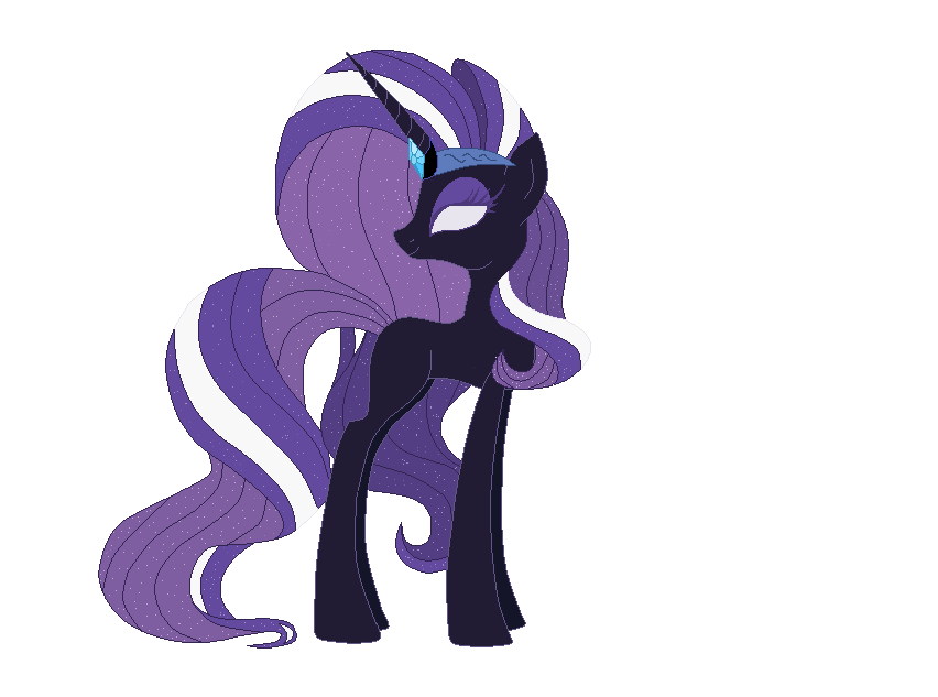 Nightmare Rarity base by RainbowDisaster328 on DeviantArt