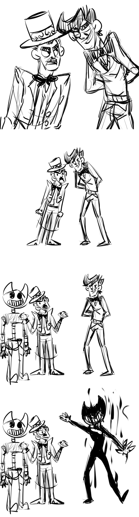 cREATIVE DICK MEASURING CONTEST (batim spoilers) by Halfus on DeviantArt