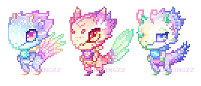 Koryubi Adoptable batch #2 [closed ty!!] by PuddingzZ on DeviantArt