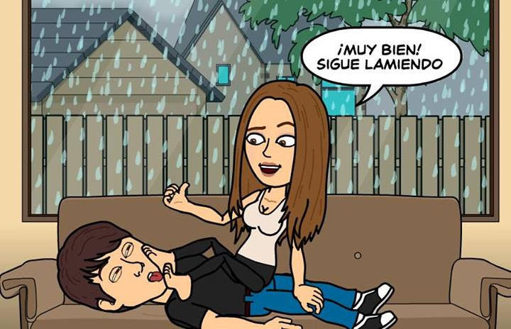 Bitstrips - Licking feet by castleoffeet on DeviantArt