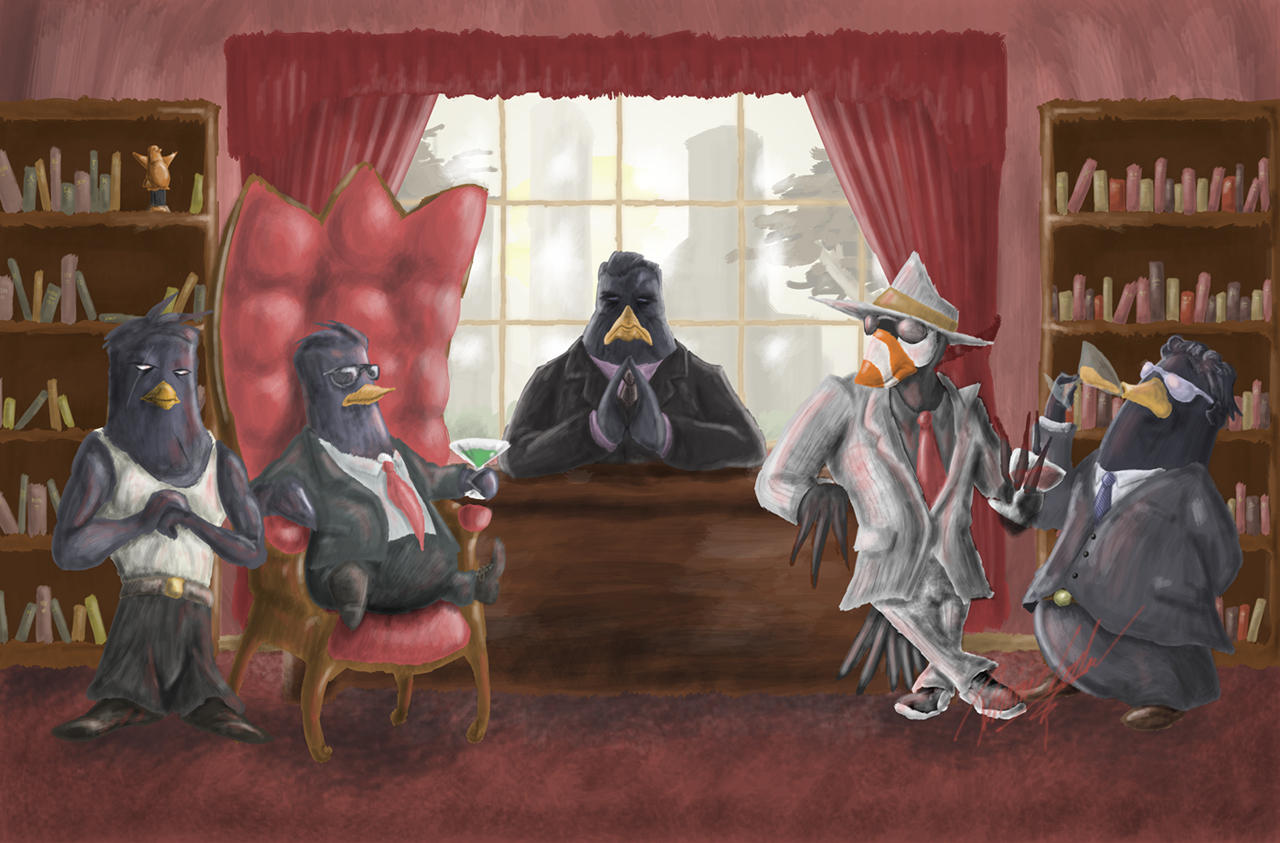 Penguin Mafia by Sodano on DeviantArt