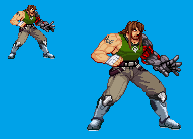 Sprite Stuff: Nate Spencer, the Bionic Commando by SXGodzilla on DeviantArt
