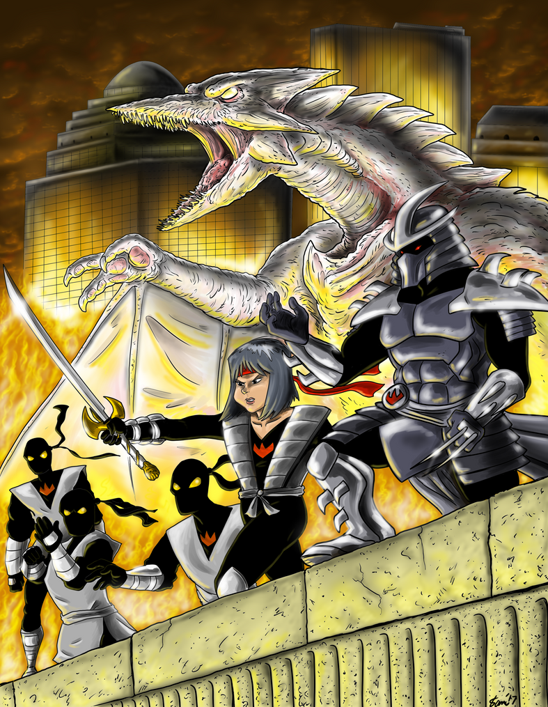 Gamera TMNT: Gyaos Warfare poster by KingShisa08 on DeviantArt