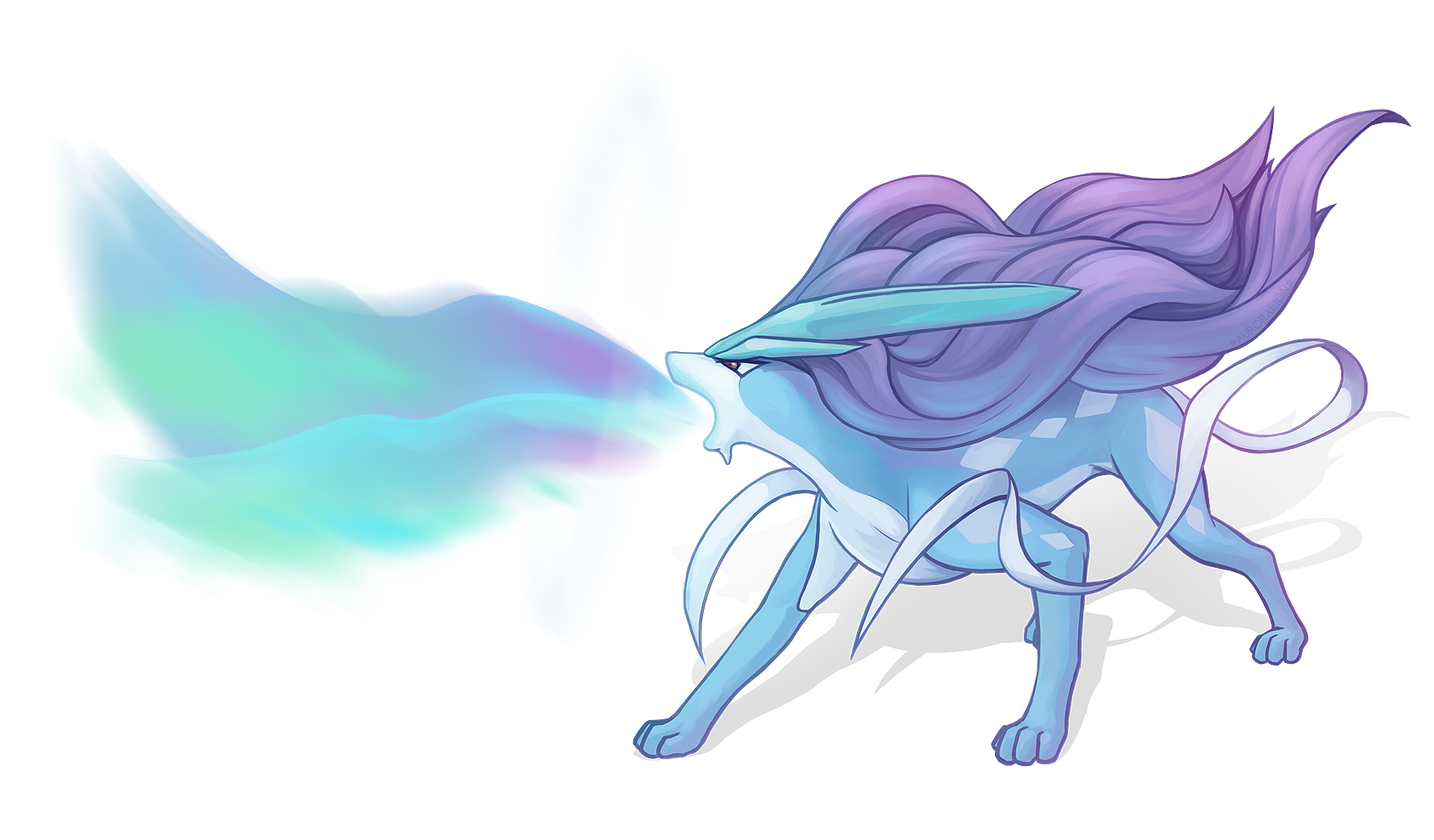 Suicune by AuroraLion on DeviantArt