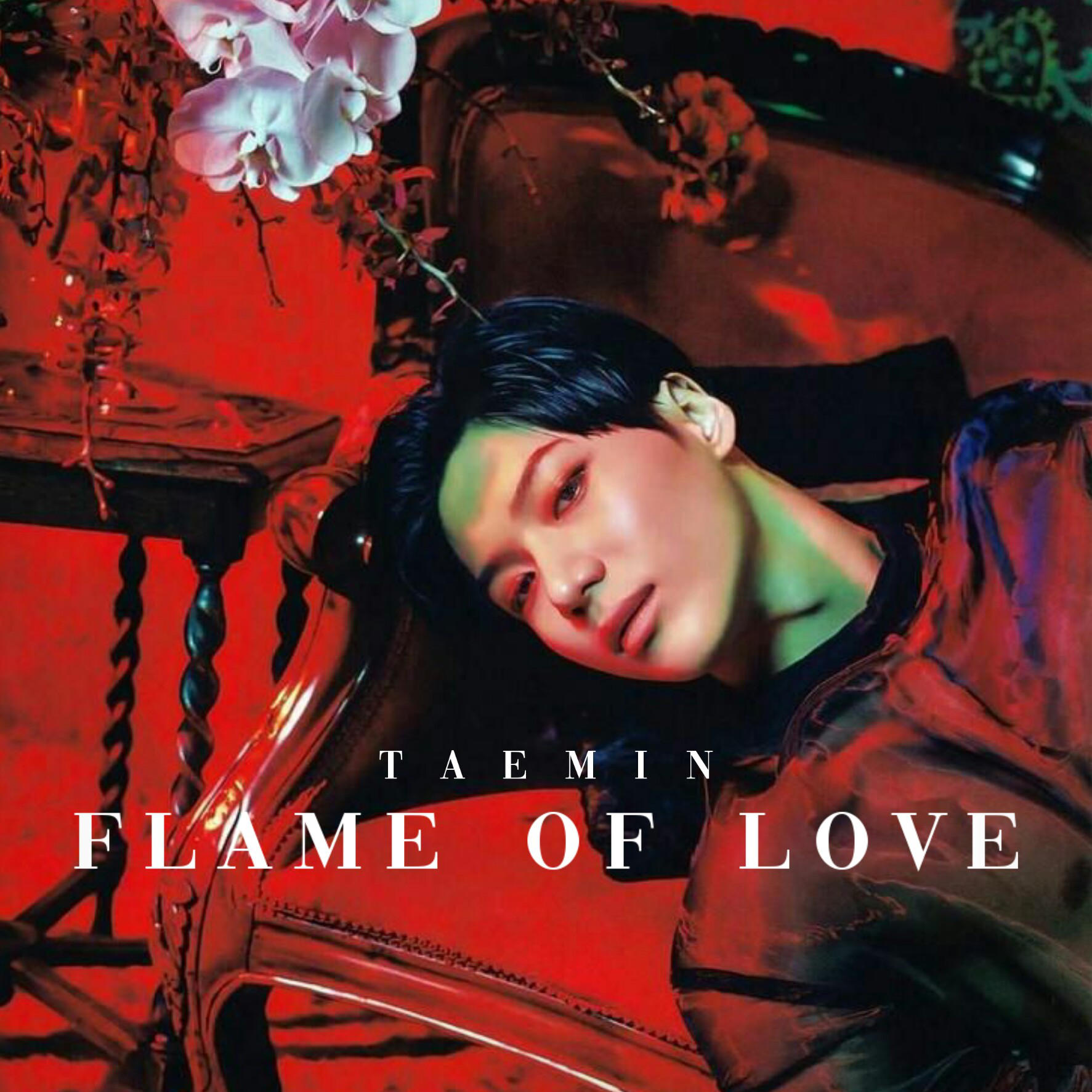 TAEMIN FLAME OF LOVE album cover by LEAlbum on DeviantArt