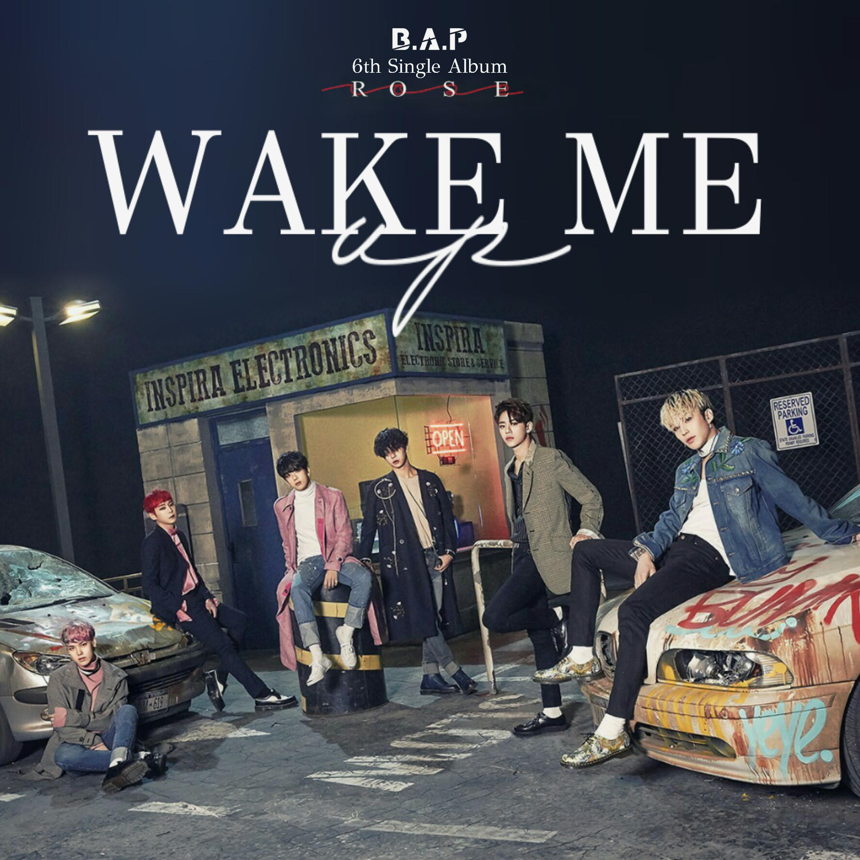 B.A.P WAKE ME UP / ROSE album cover by LEAlbum on DeviantArt