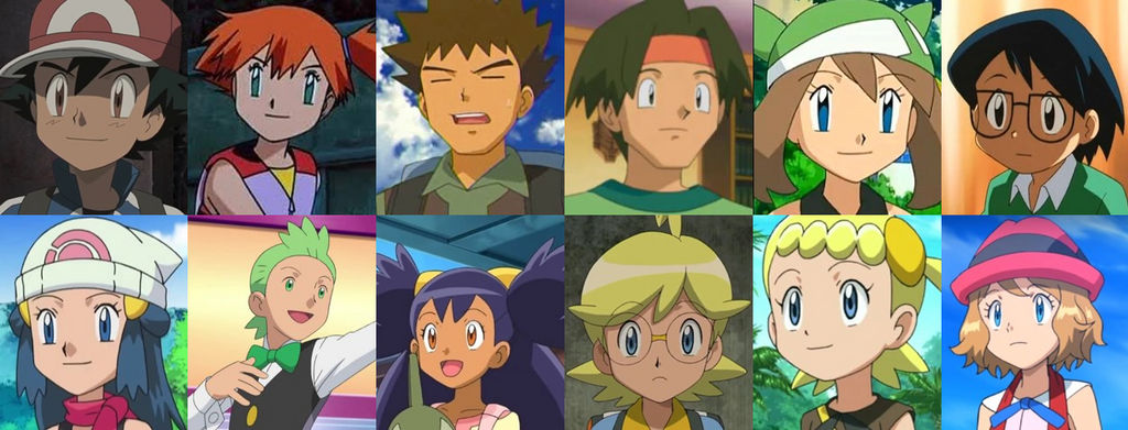 Pokemon Main Protagonists by AdrenalineRush1996 on DeviantArt