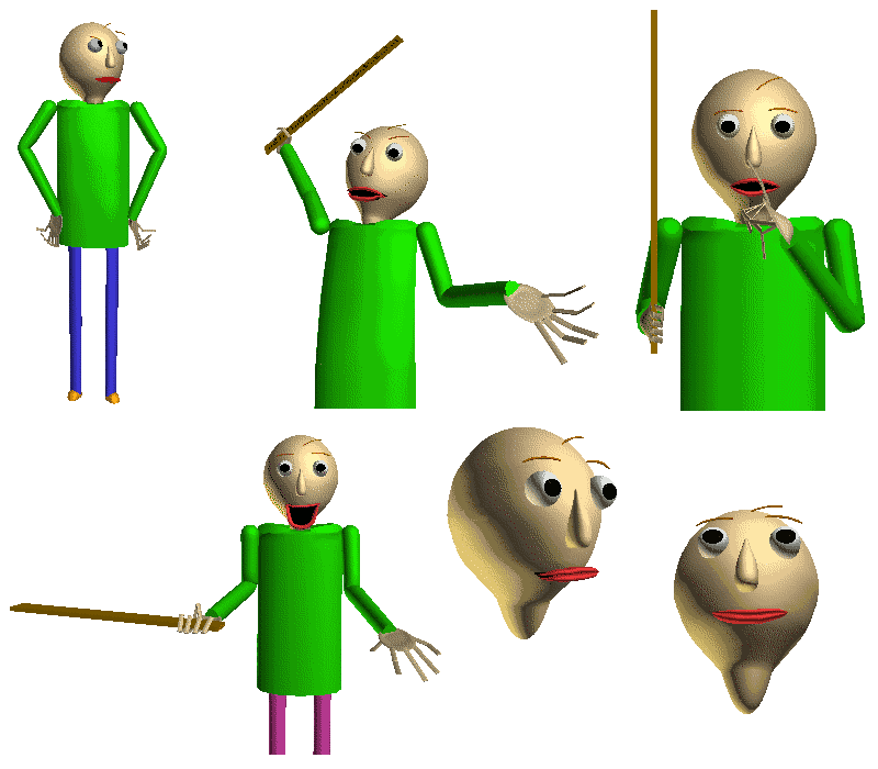 Many faces of Baldi 2 by AngryGal on DeviantArt