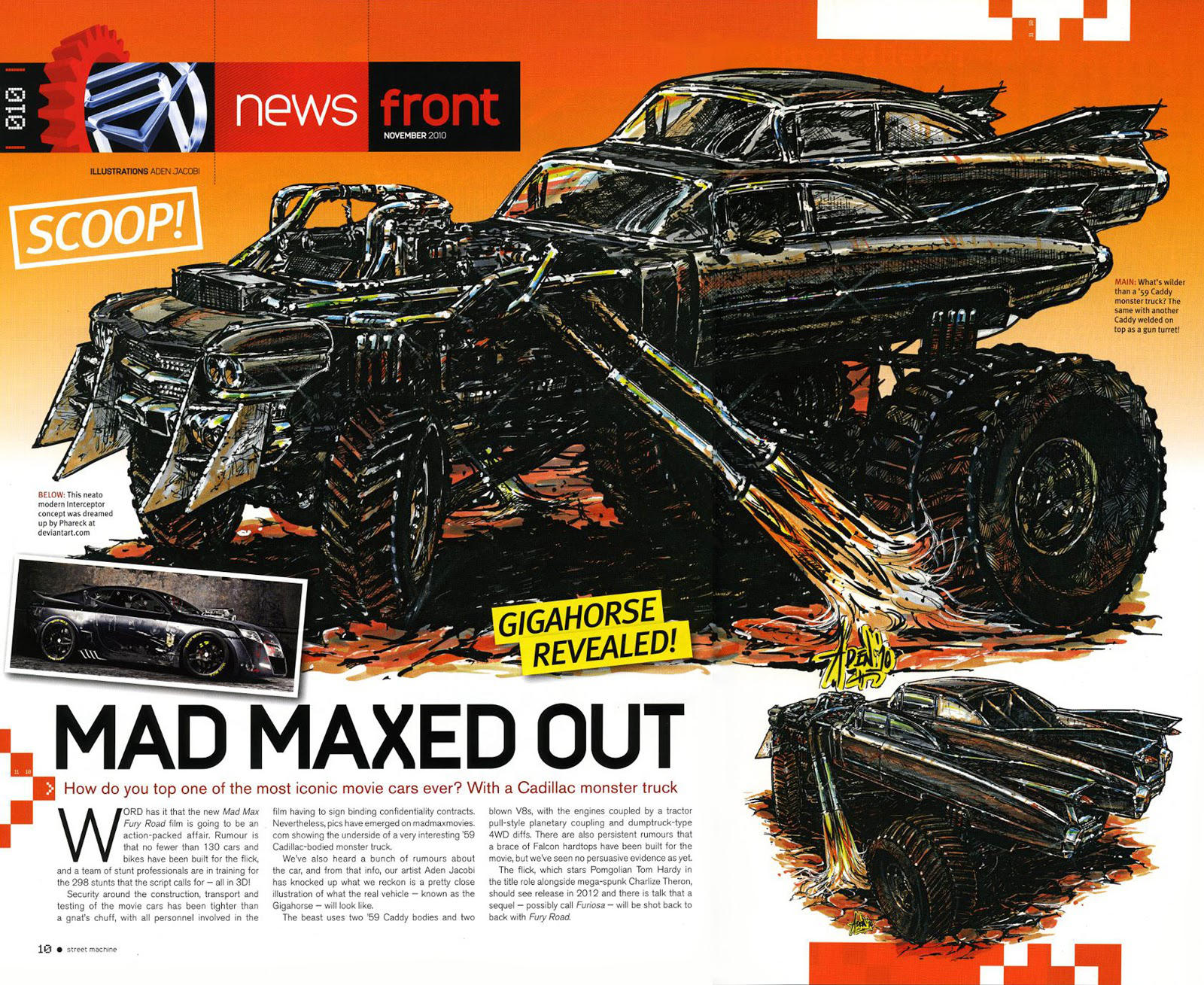 Mad Max 4 Fury Road 1959 Cadillac Gigahorse 2 by MALTIAN on DeviantArt