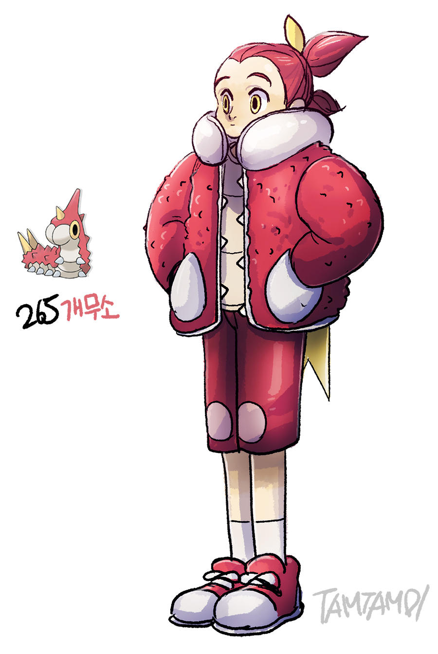 265.Wurmple by tamtamdi on DeviantArt