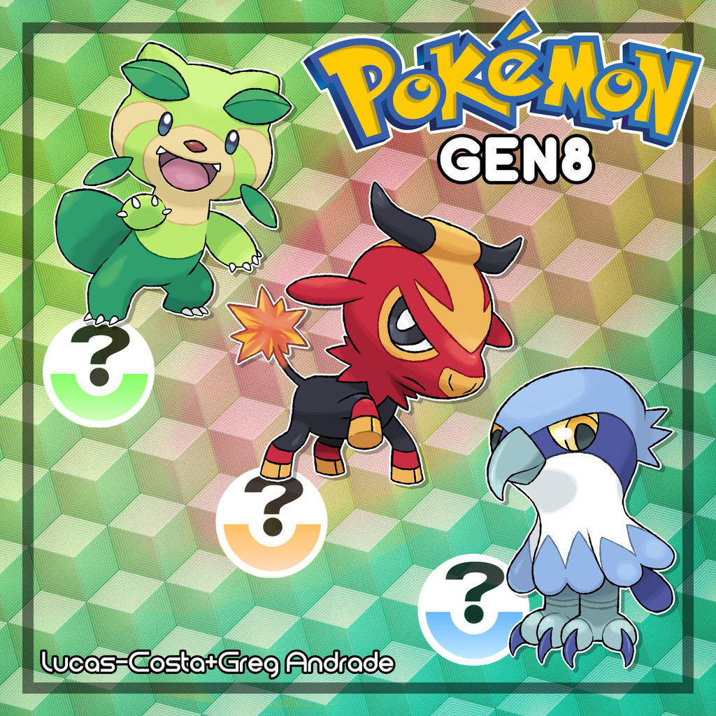 GEN8 FAKEMON STARTERS by Lucas-Costa on DeviantArt GEN8 FAKEMON STARTERS by Lucas-Costa on DeviantArt