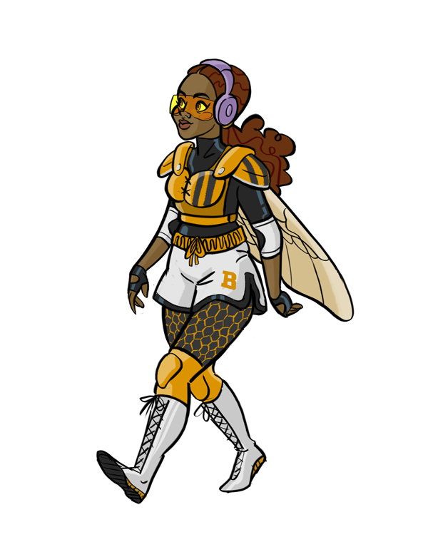 DC Comics Bumblebee redesign by miss-dronio on DeviantArt