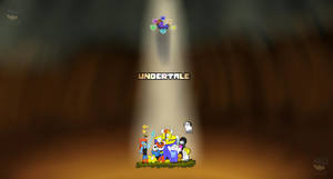 Undertale Wallpaper ~The Human Souls by Virtlux on DeviantArt