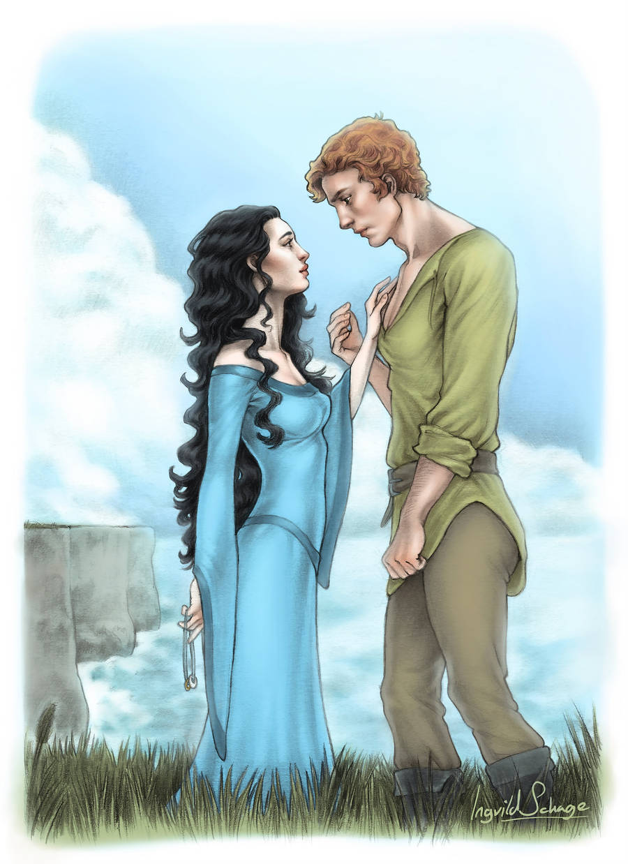 Sorcha and Red :: Letting Go by IngvildSchageArt on DeviantArt