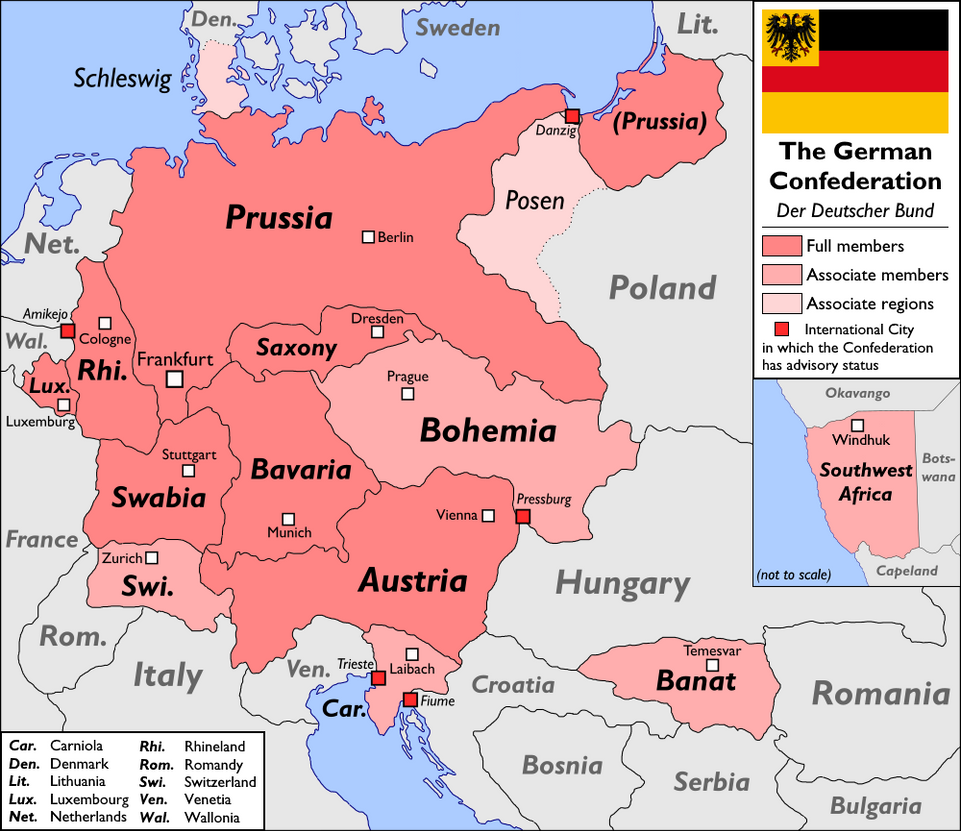 The German Confederation by Keperry012 on DeviantArt