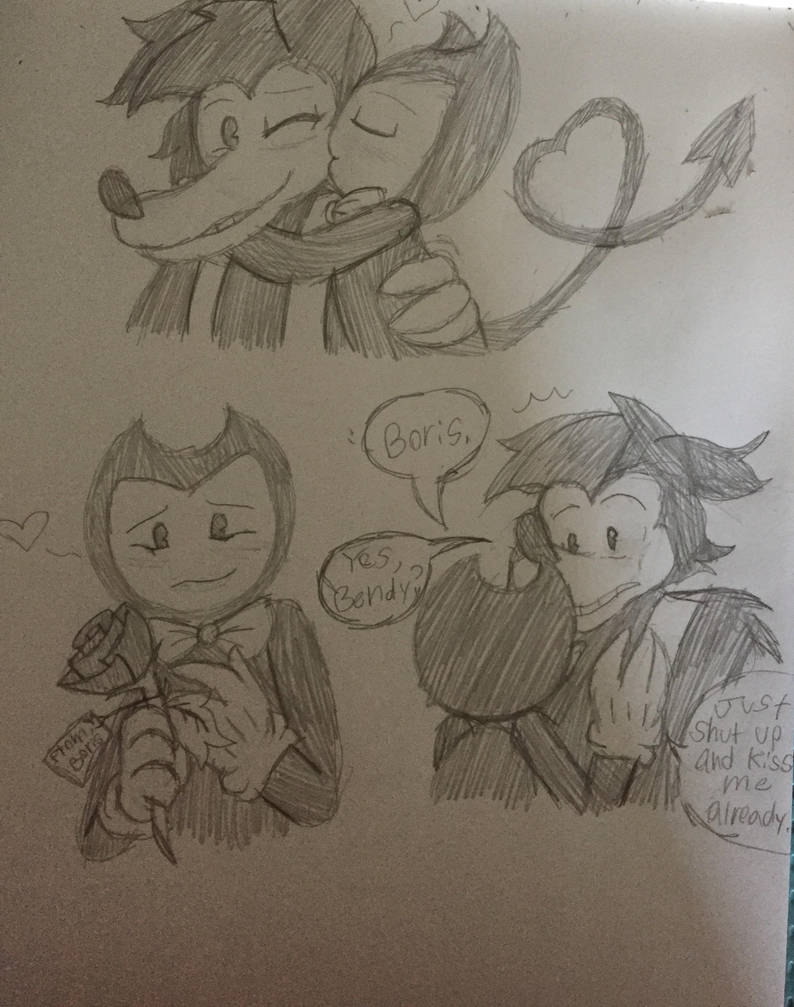 Bendy X Boris Doodles 3 By Shinysmeargle On Deviantart
