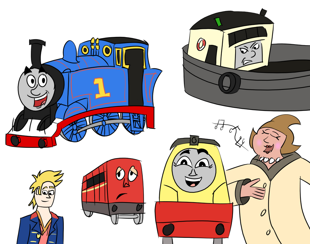 TTTE - Character Sketchdump by Percyfan94 on DeviantArt