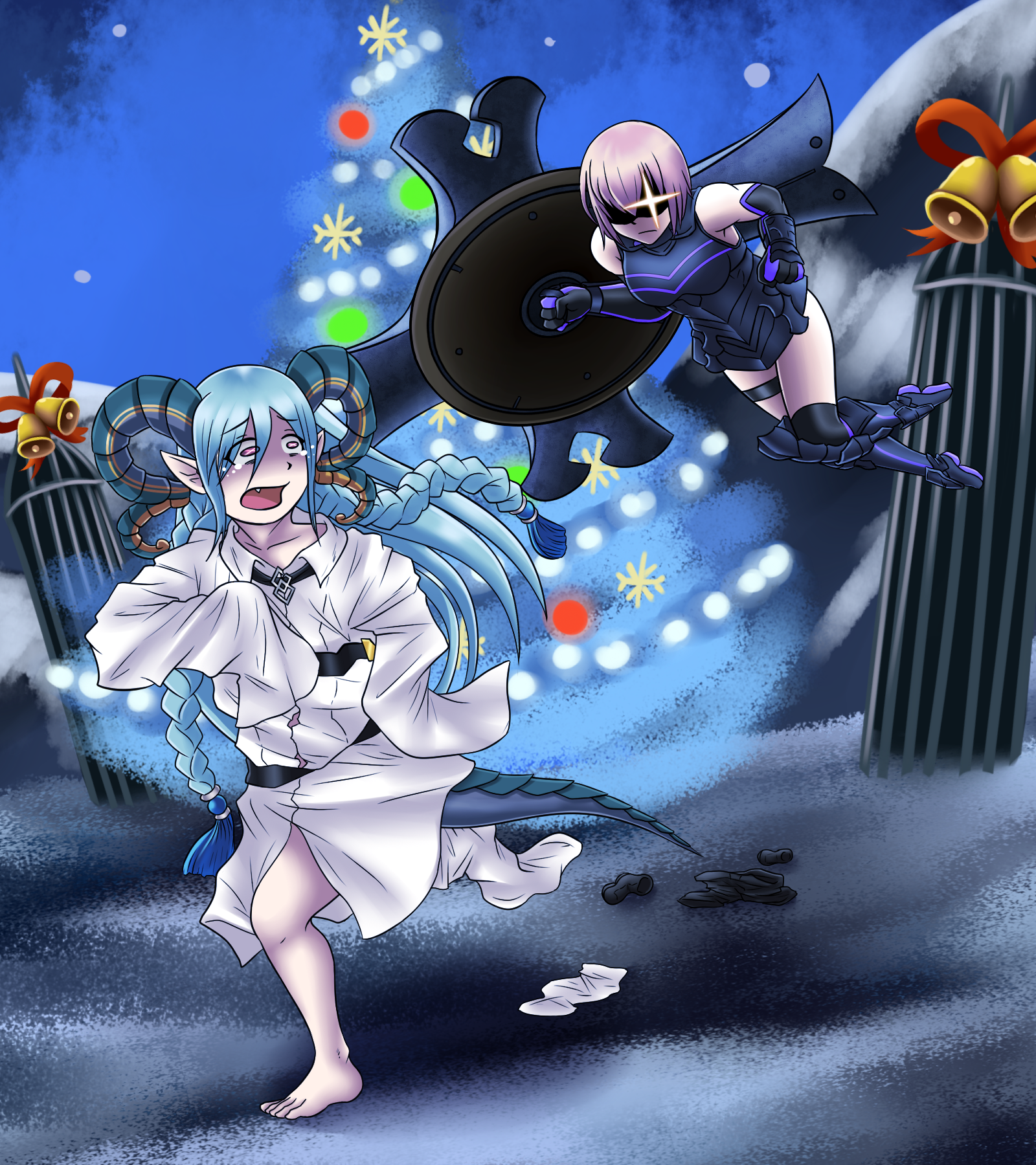 Comm - Mistaken Identity (FGO Tiamat TG/AR) by KAIZA-TG on DeviantArt