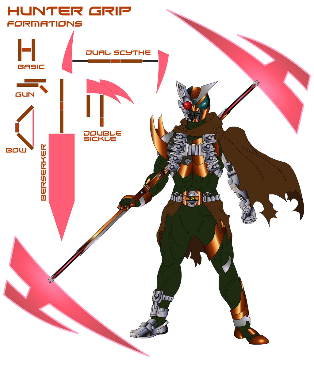 Kamen Rider Hunter-R by Kry-Havoc on DeviantArt