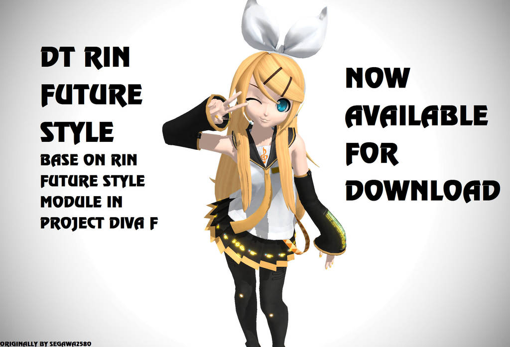 MMD DT Future Style Rin DL (update v2) by segawa2580 on DeviantArt