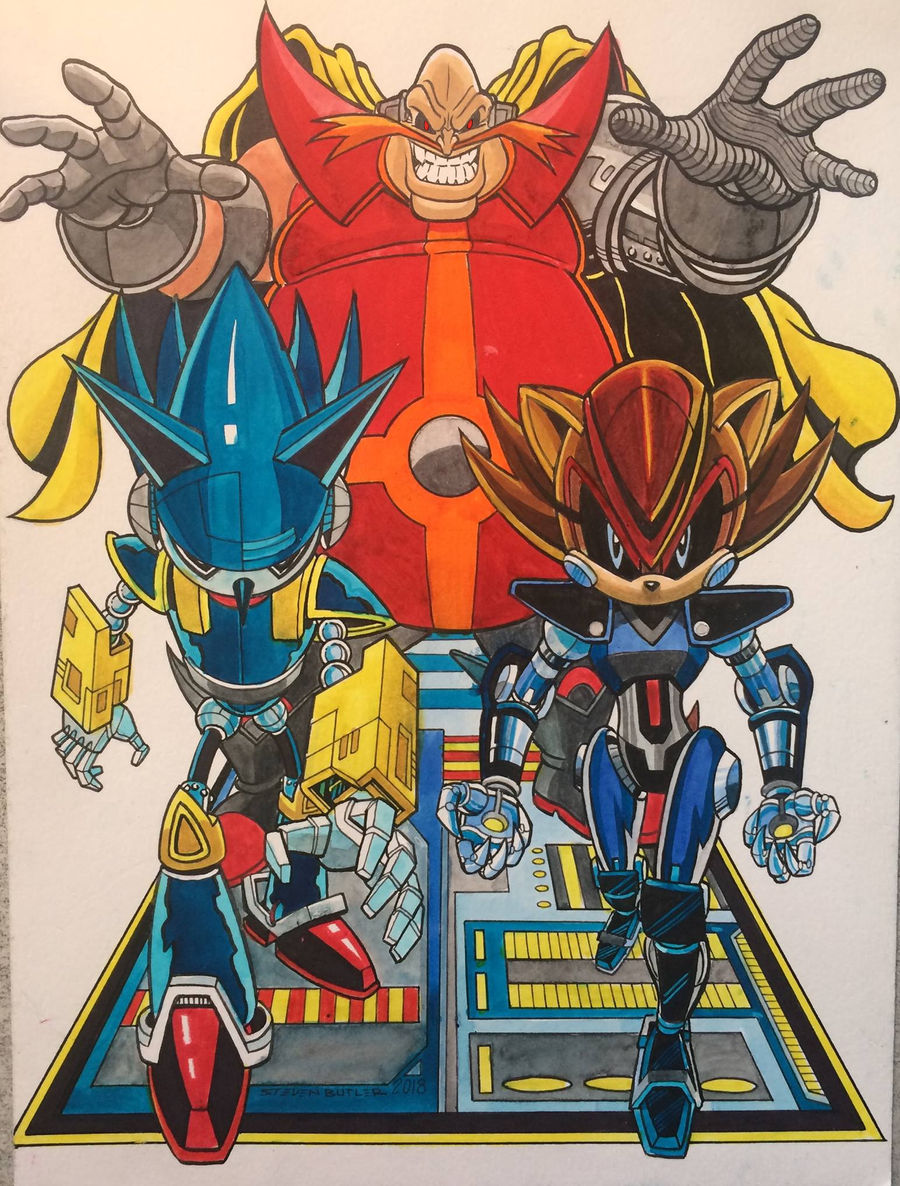 Mecha Madness color by Steven Butler by MobianMonster on DeviantArt