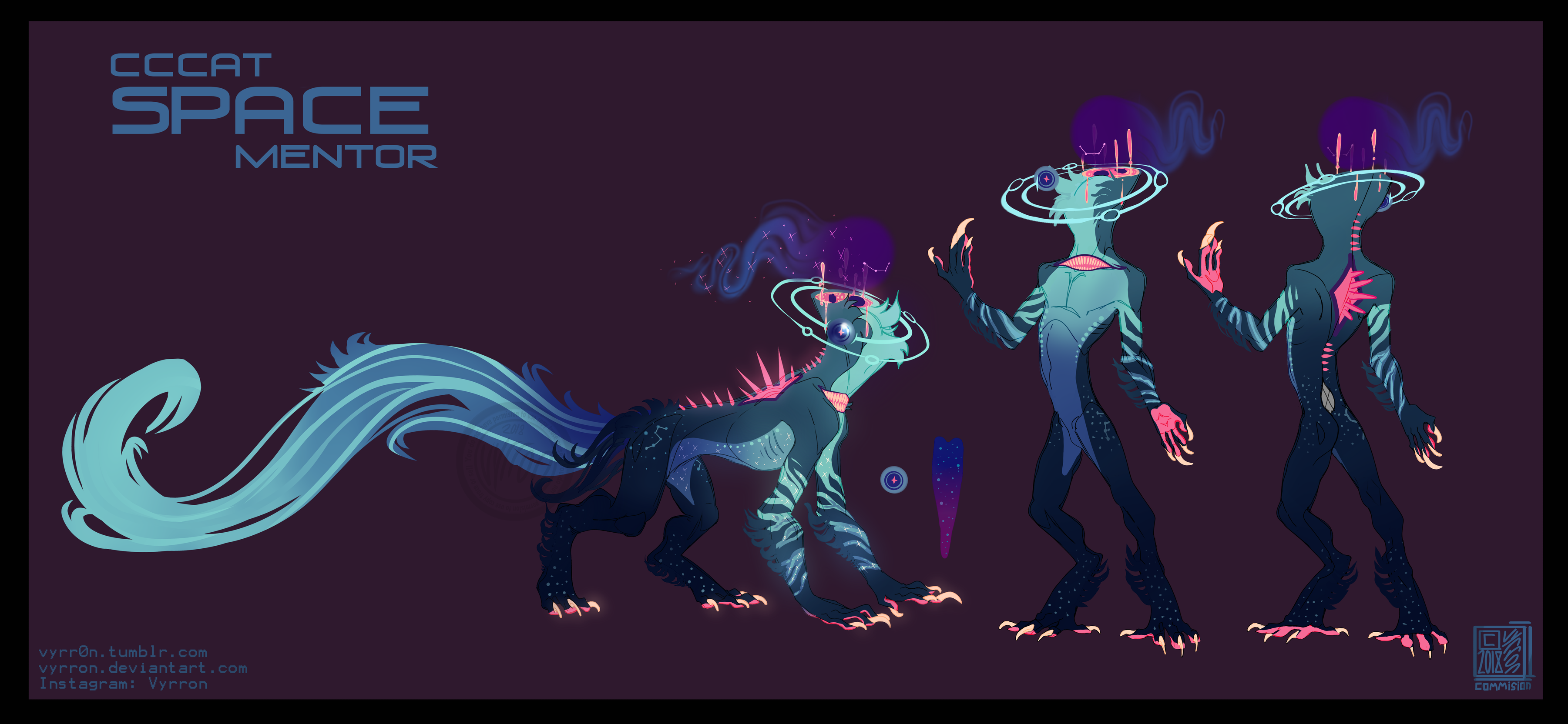 Official CCCat Faceless Guide (Space mentor) (NPC) by Vyrron on DeviantArt