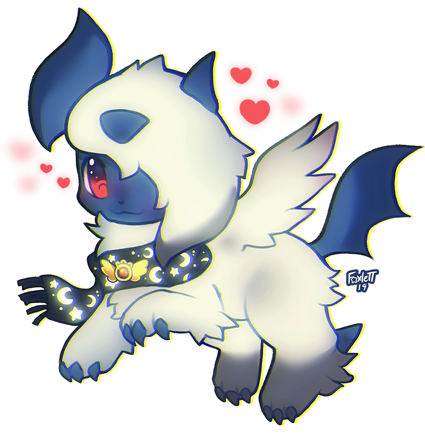 Absol Chibi by foxlett on DeviantArt