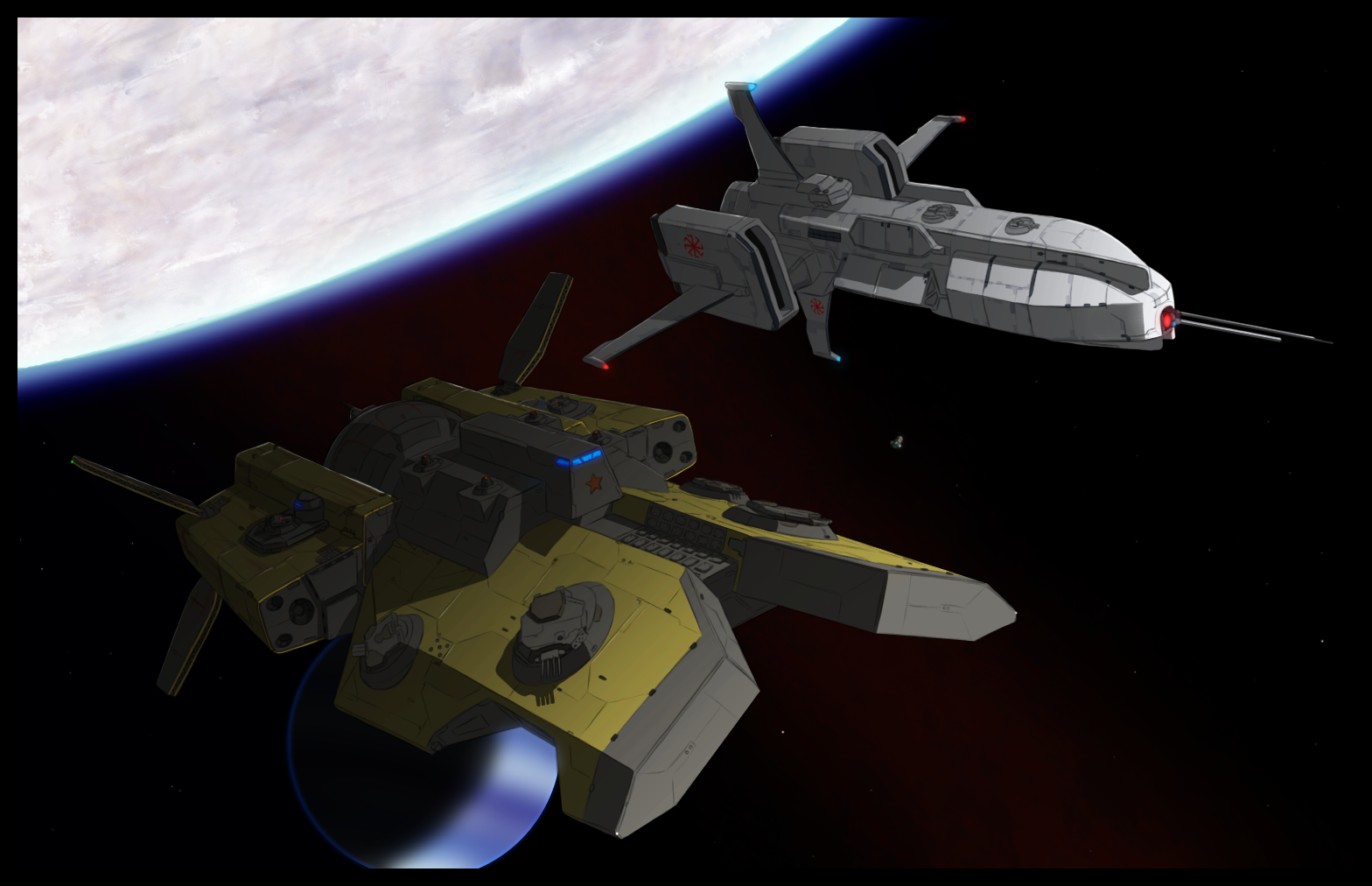 [DL] - Korsar class fast attack cruiser PMX + OBJ by Riveda1972 on ...