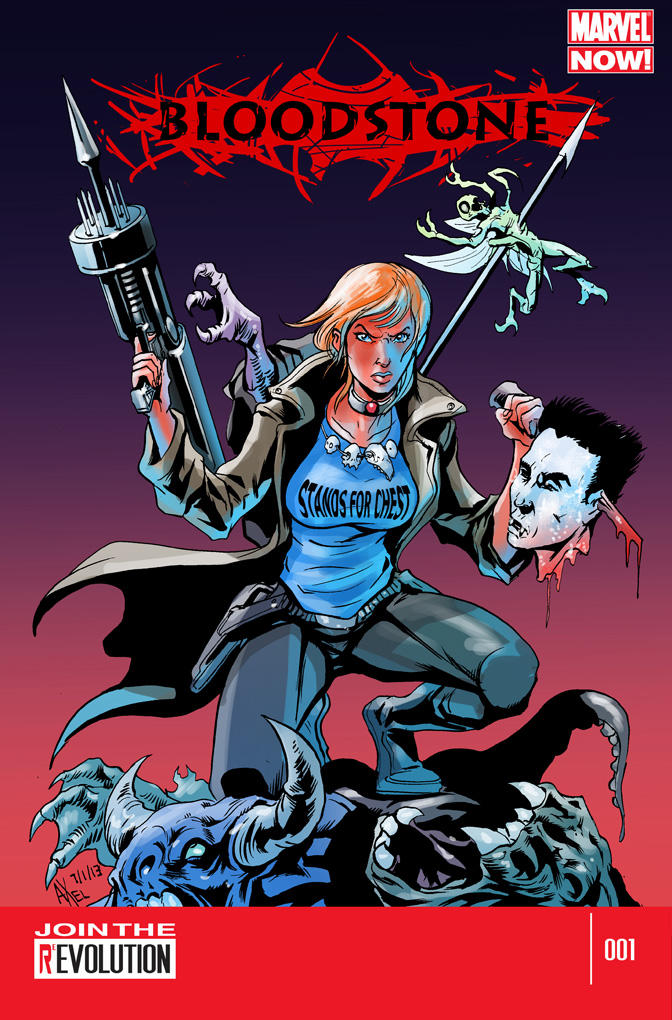 TLIID 121. Bloodstone, Marvel NOW! by AxelMedellin on DeviantArt