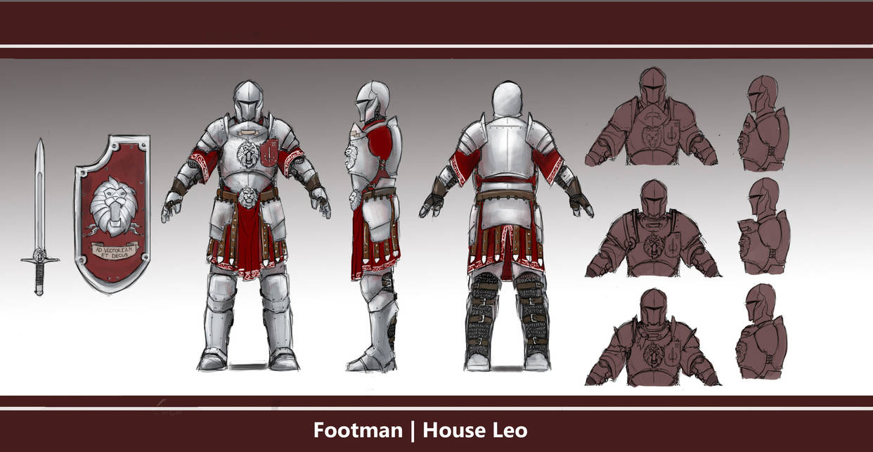 Footman | House Leo by L3monJuic3 on DeviantArt