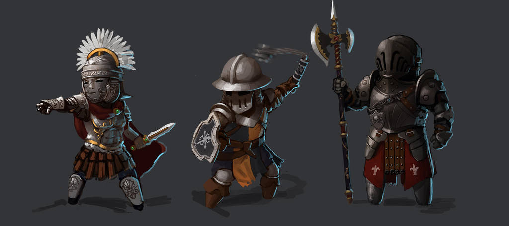 For Honor | Centurion, Conqueror, Lawbringer by L3monJuic3 on DeviantArt