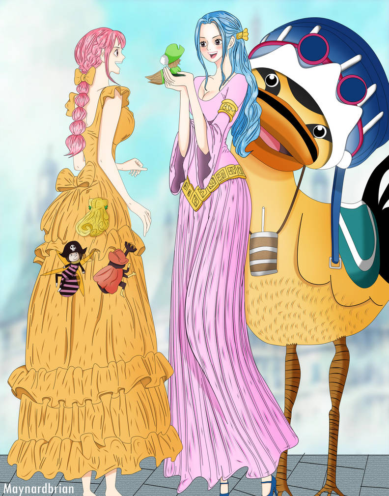 Rebecca and Vivi in Marie Geoise by maynardbrian on DeviantArt