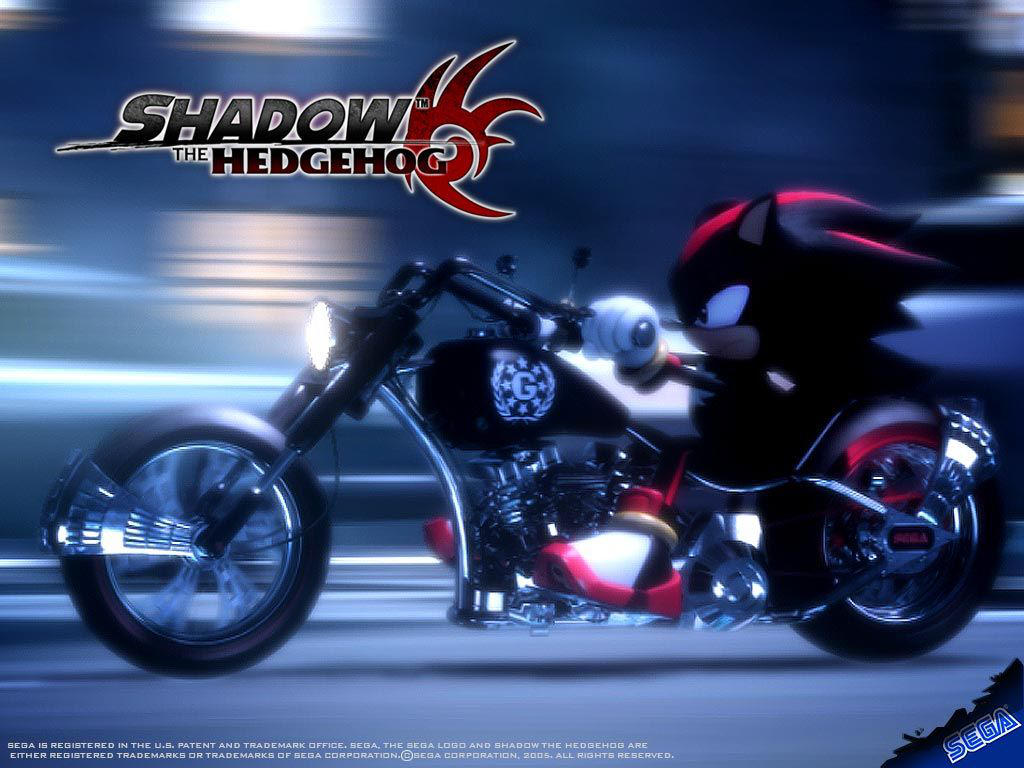 Shadow the Hedgehog on motorcycle by Vertwheel on DeviantArt