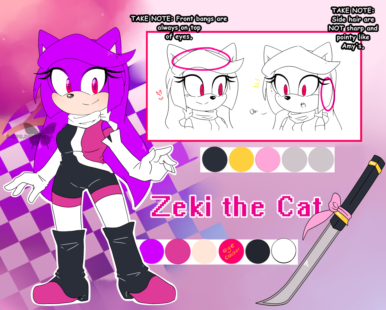 Zeki the Cat reference. by E-C98 on DeviantArt