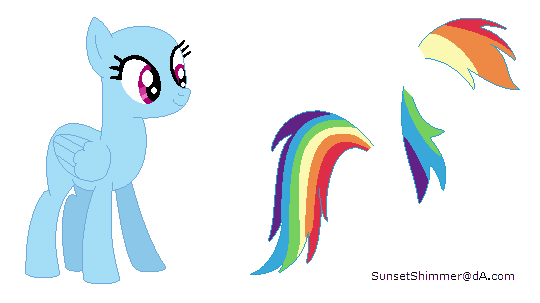 Rainbow Dash Base by SunsetShimmerBases on DeviantArt