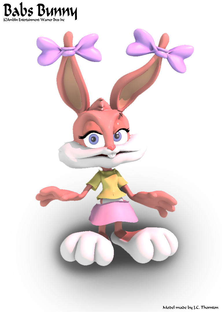 JCThornton's Models - Wave Tiny Toons: Babs Bunny by JCThornton on ...